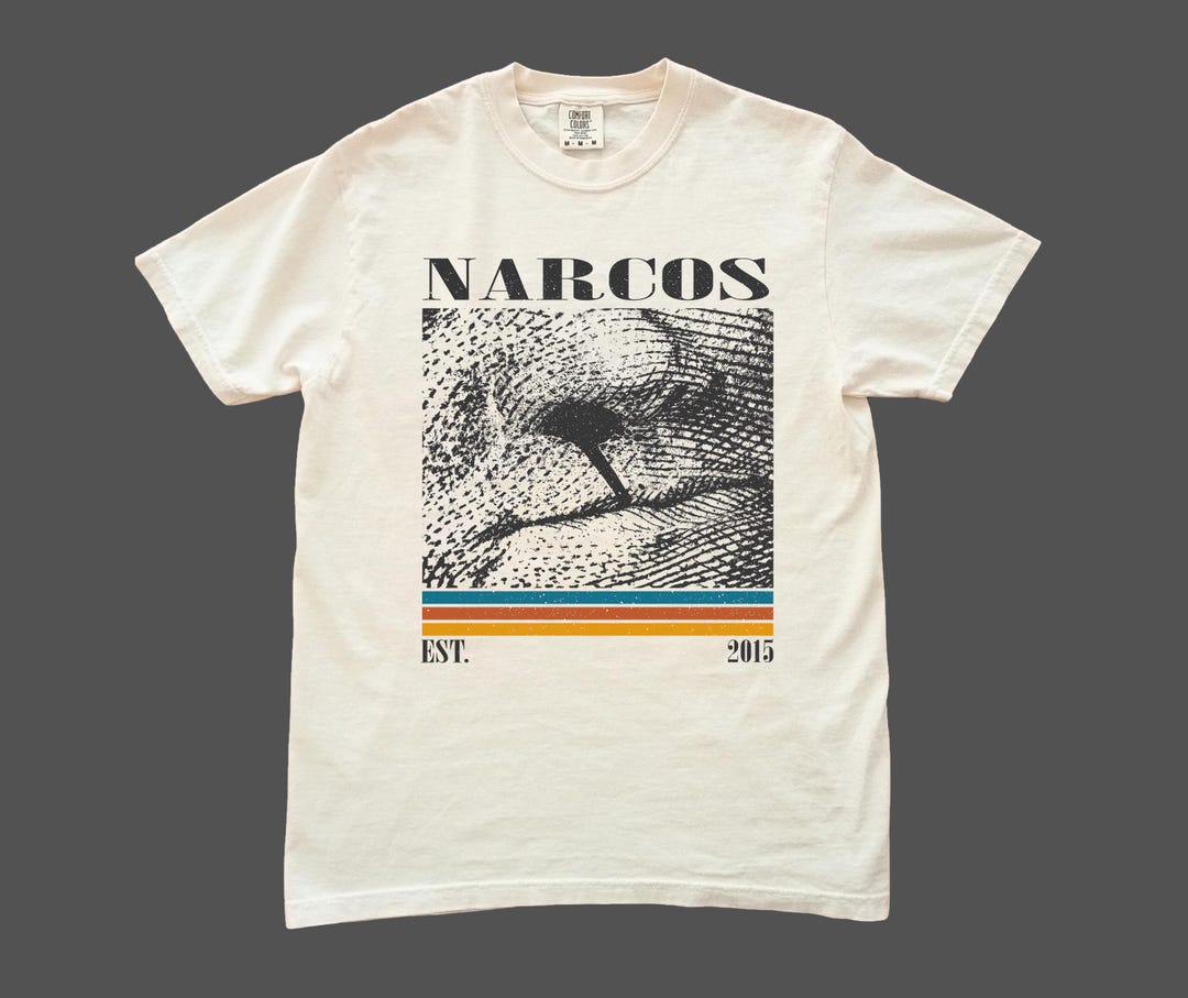Narcos Tv Series Shirt - Comfort Colors Shirt - Narcos T-shirt ...
