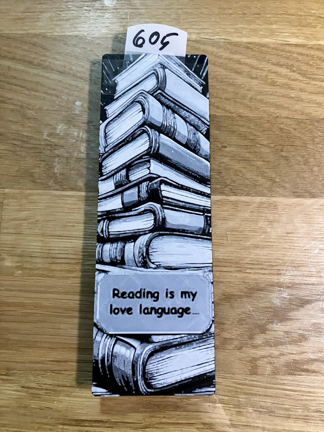 Reading is My Love Language, Bookmark, 3d Printed - Sku#605 - Etsy