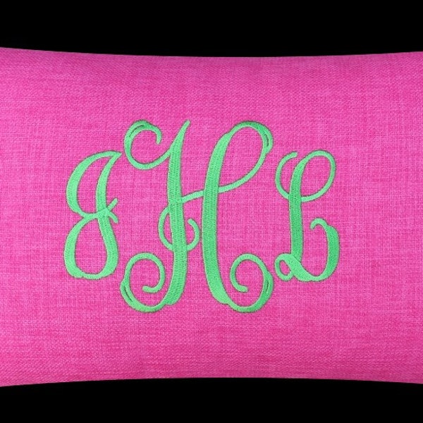 Initials Pillow - Etsy