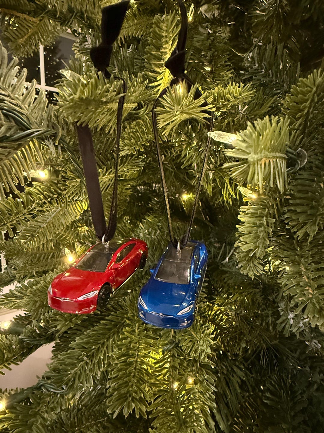 Tesla Model S Replica Car Christmas Ornament - Etsy
