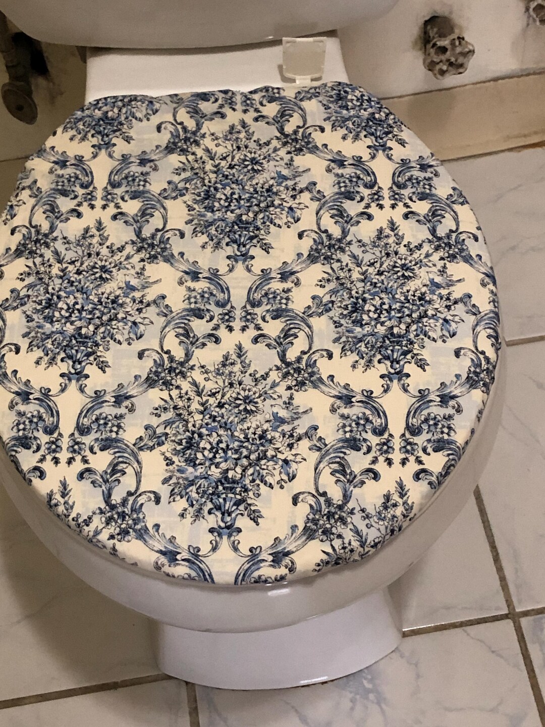 Print Toilet Seat Lid Cover Handmade Decorative Bathroom Accessories - Etsy