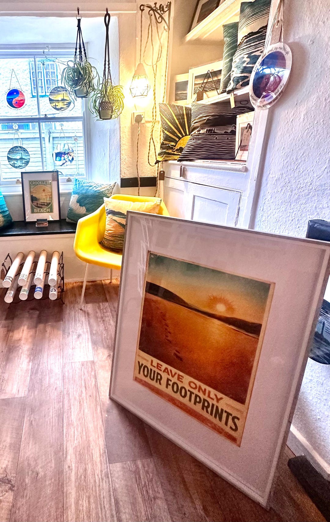 Leave Only Your Footprints Giclee Print of Original Artwork. Size A2 ...