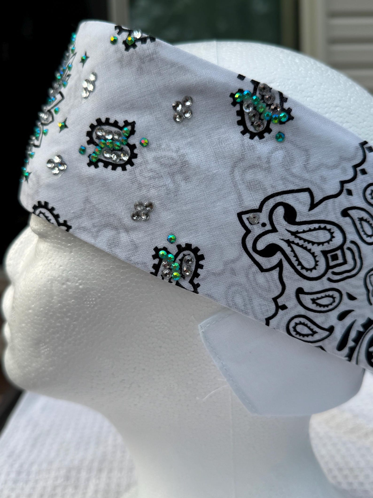 Bedazzled Bandanas Biker Gear Etsy