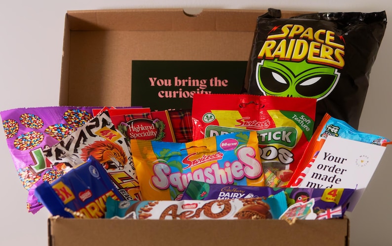 The Full English - Mystery British Snack Box: UK Candy, Chocolate ...