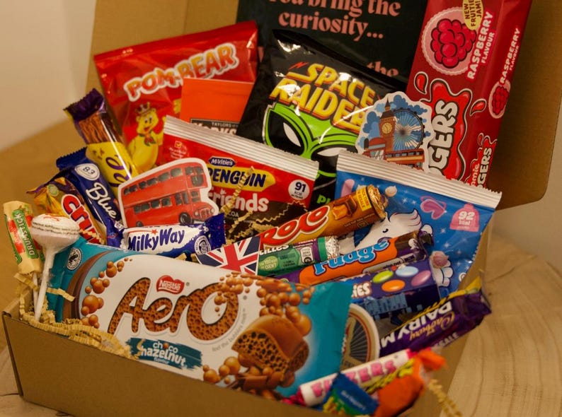 Ultimate British Snack off Box- British Mystery Snack Box: UK Candy ...