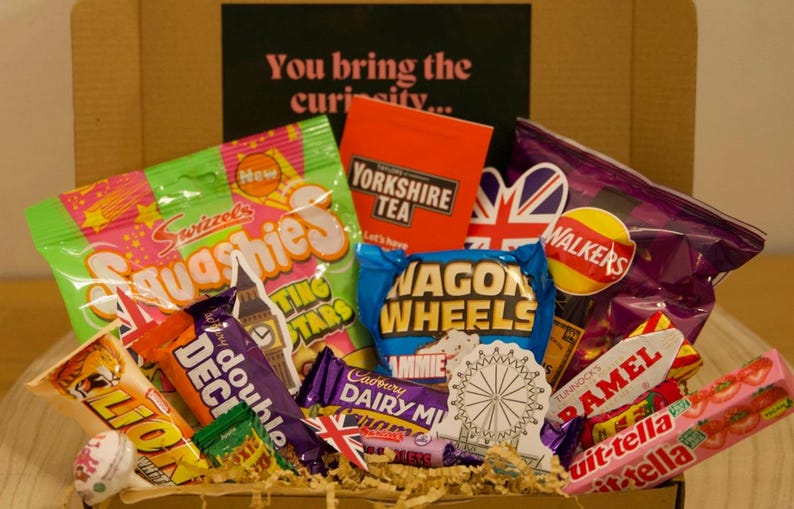 Ultimate British Snack off Box- British Mystery Snack Box: UK Candy ...