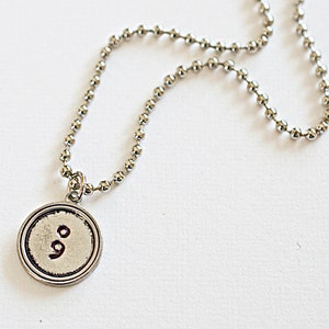 Semicolon Hand Stamped Typerwriter Key Charm Antiqued - Etsy