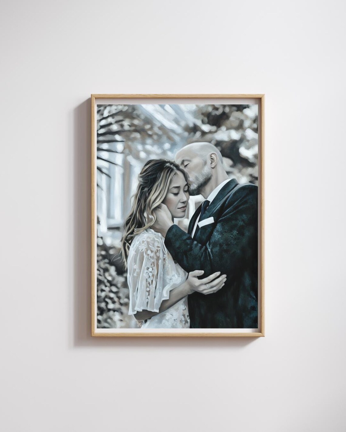 Custom Digital Portrait of Couple, Family or Friends | Printable Art ...