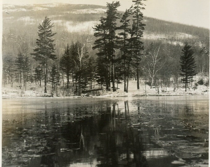 STUNNING Antique 1933 Photo when the Mountains Sing Landscape Nature ...
