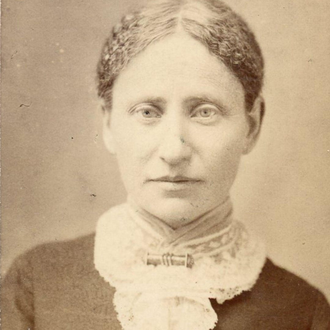 1800s Antique Photograph CDV - "generational Stare" - Woman Looking ...