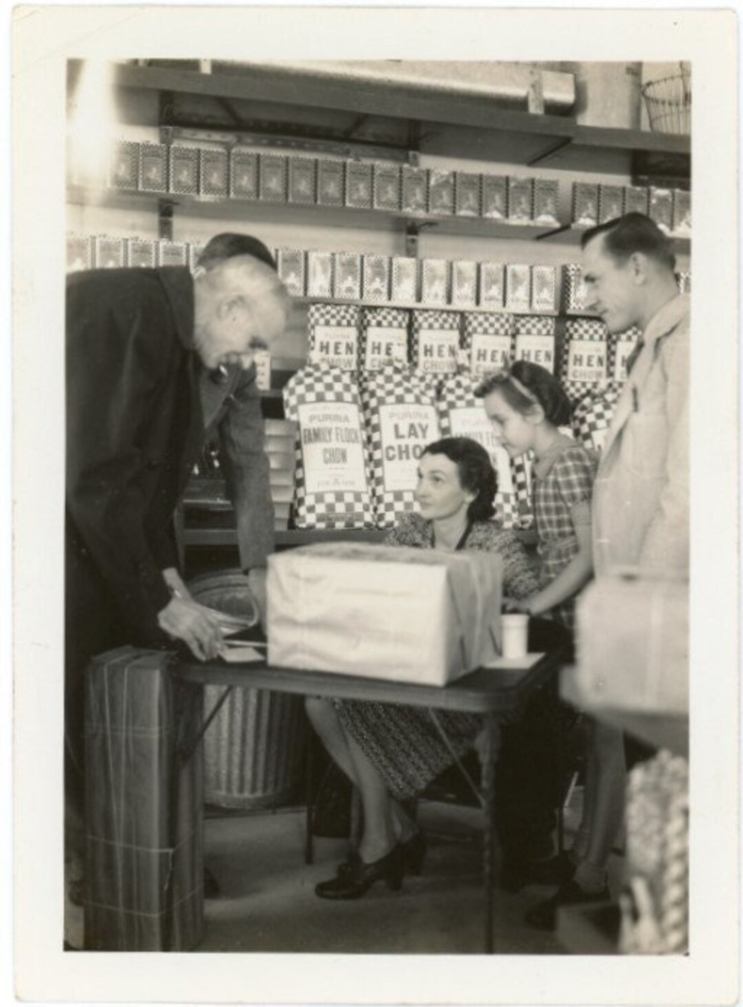 Vintage Americana Photo - "welcome to the Feed Store" - Farming Life ...