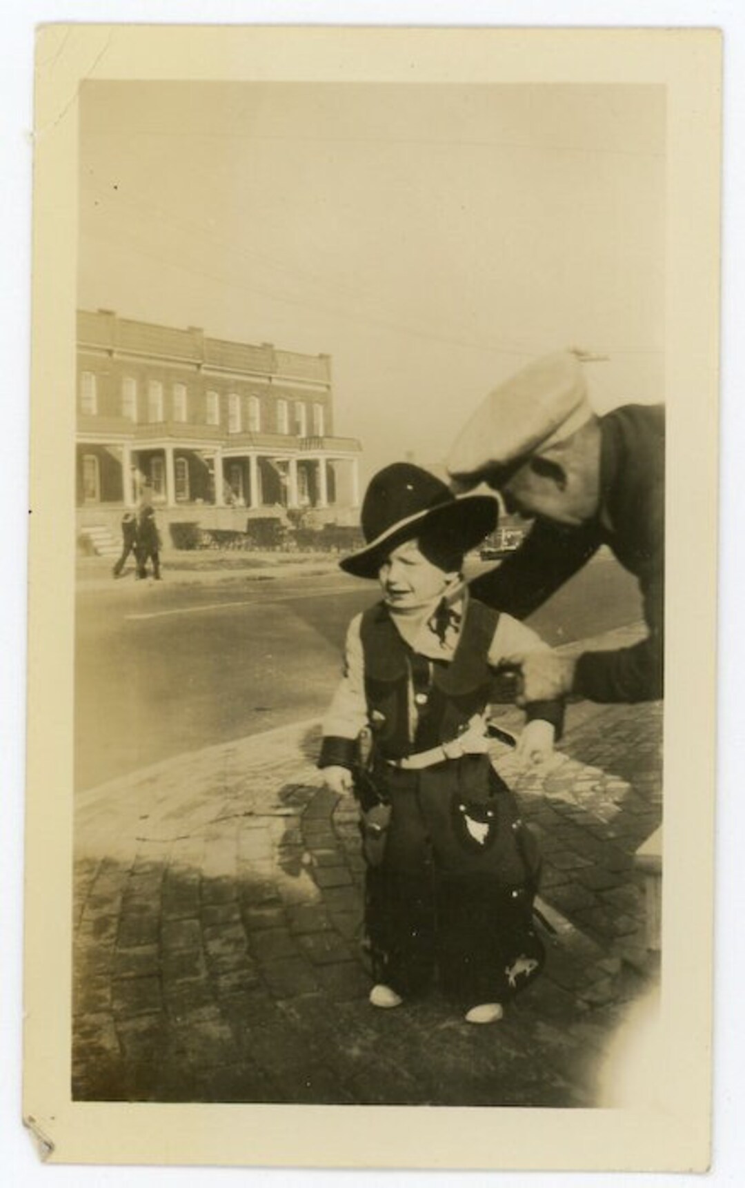 Antique Photo the Crying Cowboy 130 - Etsy