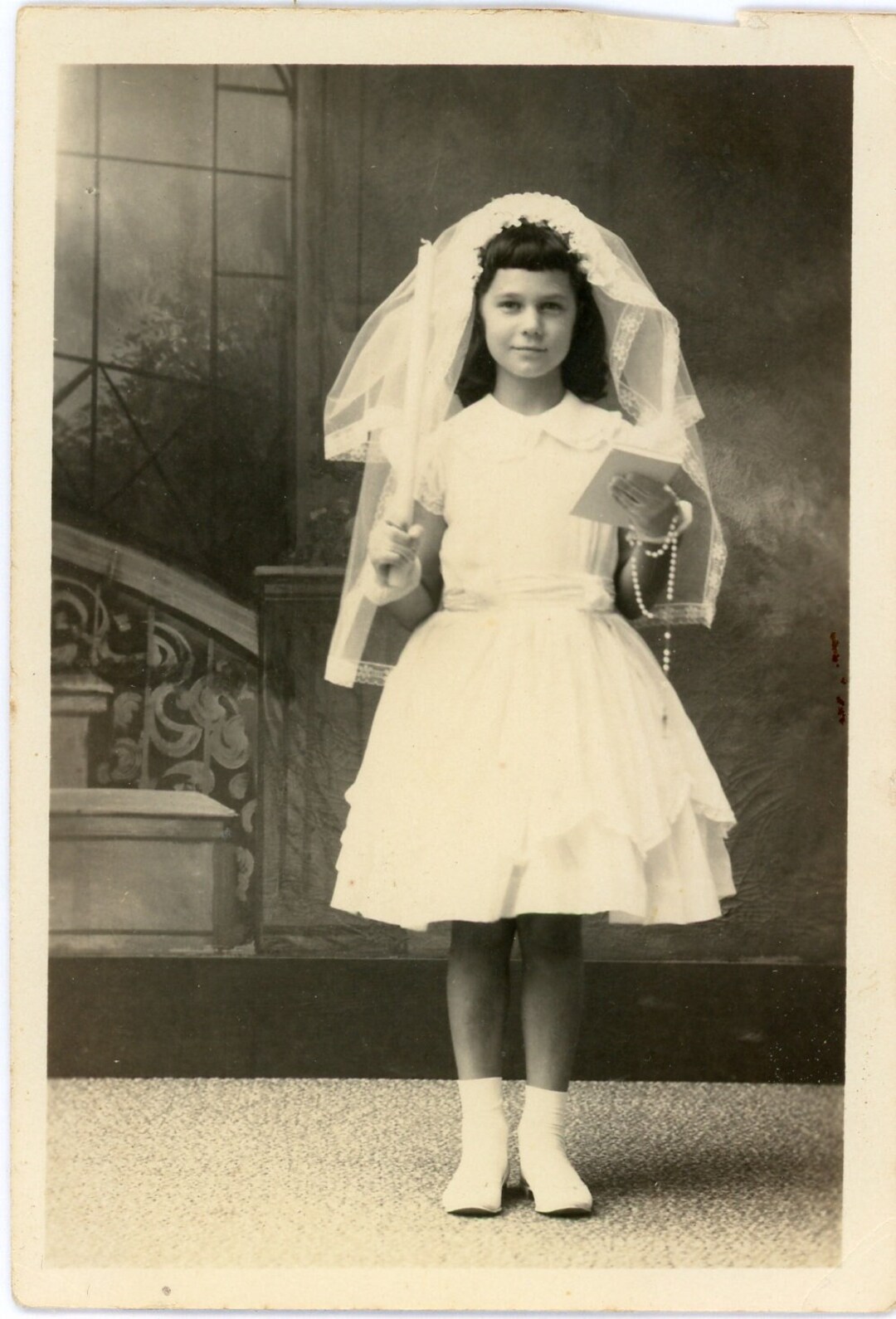 Vintage Photo first Communion Catholic Church - Etsy