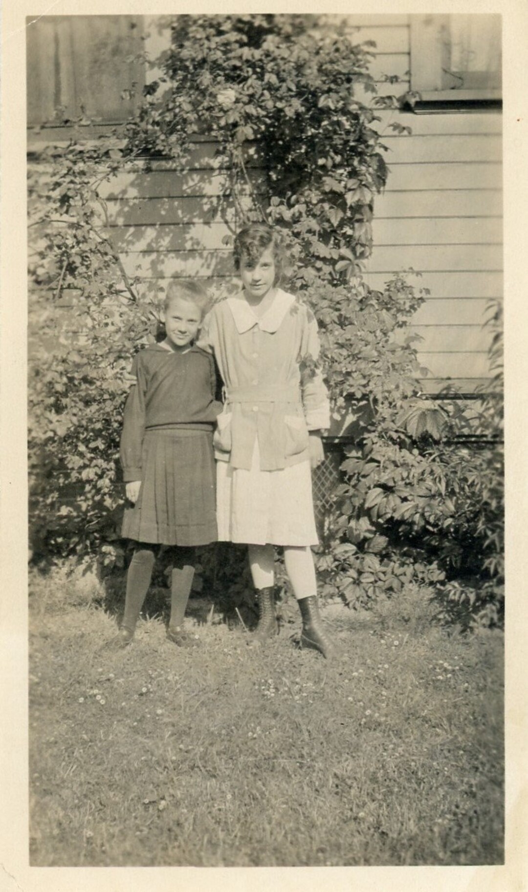 Antique Photograph - "sweet Cousins" - Girls, Friends, Family Photo ...