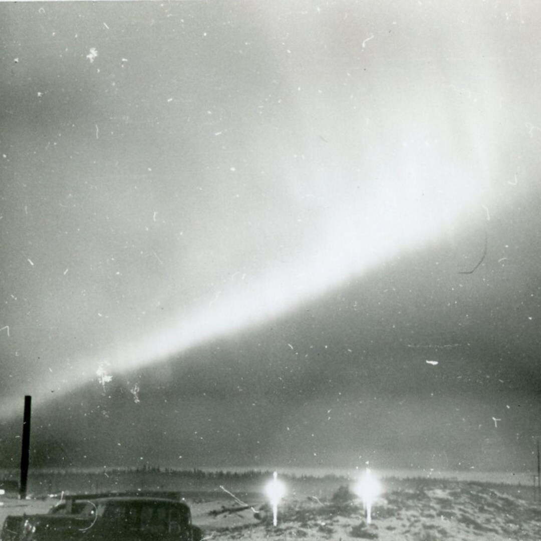 RARE Vintage Vernacular Photograph - "storytelling Sky" - Northern ...