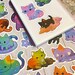 Galaxy Cats Stickers Pack of 50, Food Sticker Pack, Laptop Stickers ...