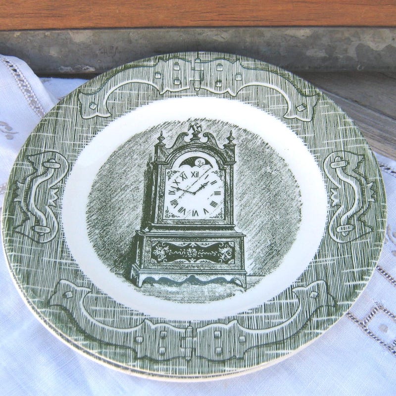 China Plate Clock - Etsy