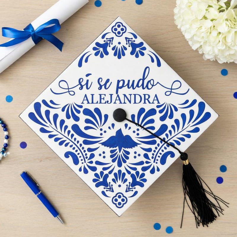 Hispanic Grad Cap Topper - Etsy