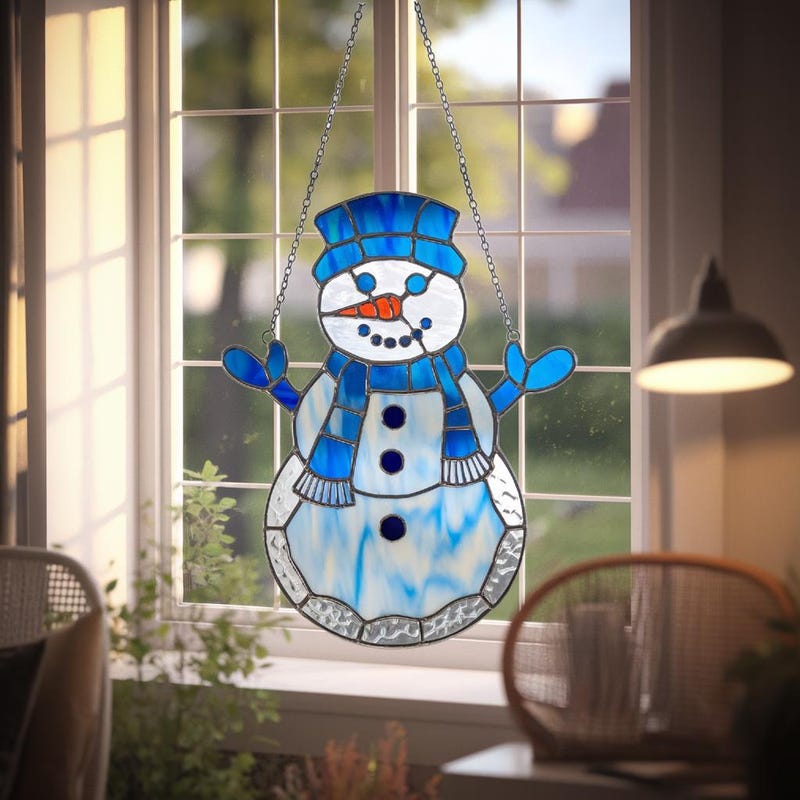 Christmas Suncatcher - Etsy
