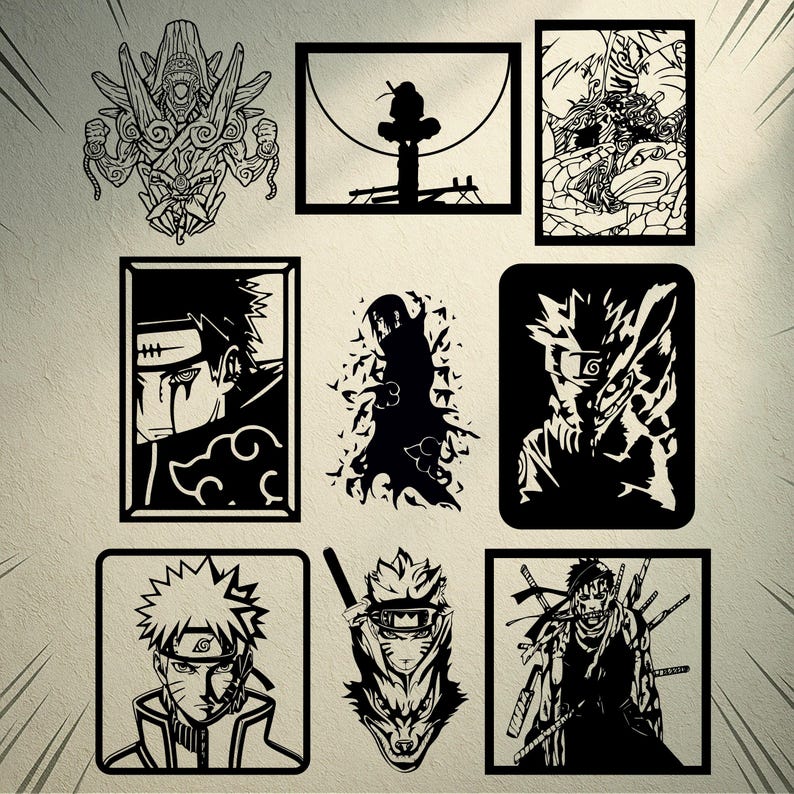 Japanese Shinobi SVG Bundle - Ninja Clan Symbols, Kunai Weapons & Fox ...