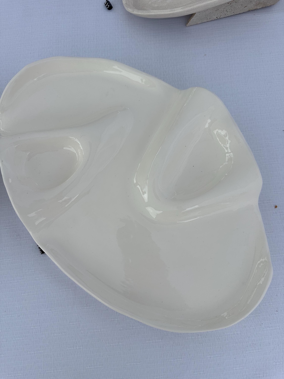 Ceramic Wavy Platter - Handmade Ceramics Charcuterie Board - Ceramic ...