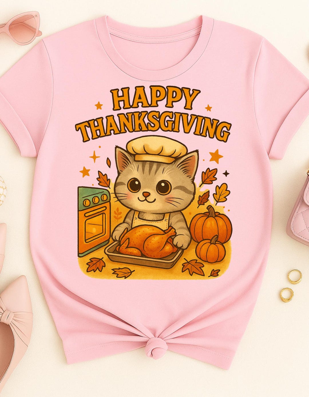 Thanksgiving Fall PNG | Funny Turkey Pilgrim Pumpkin Leaves Pie Autumn ...