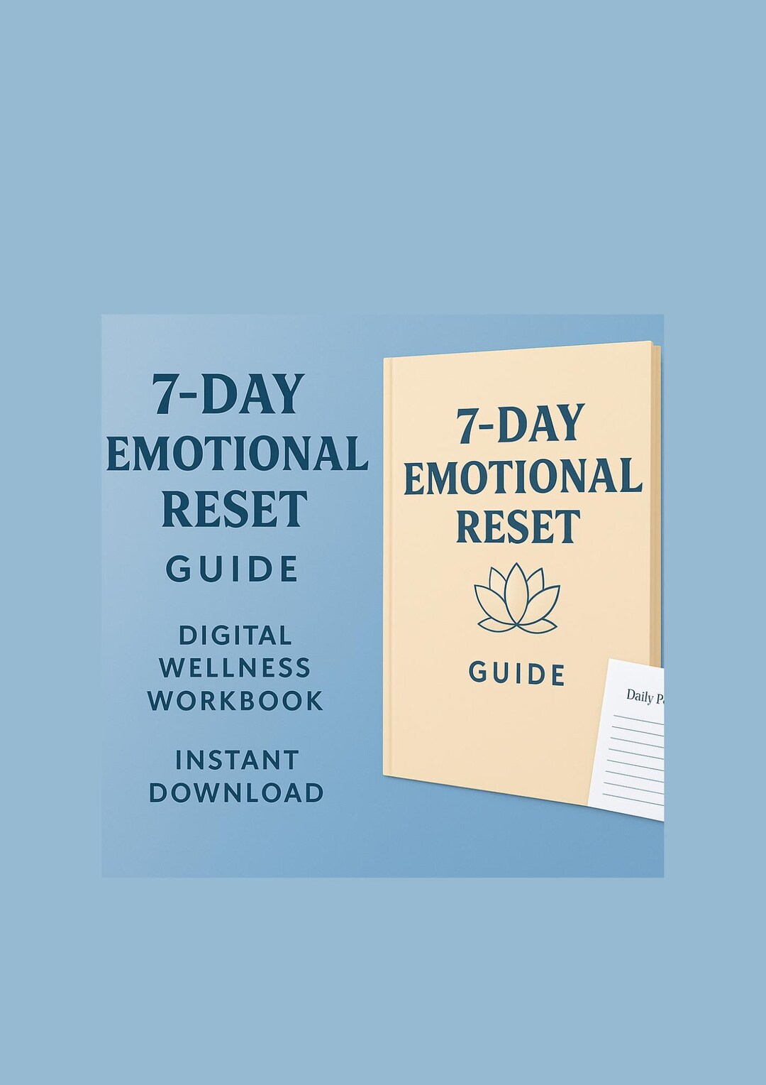 7-day Emotional Reset Guide – Self-care PDF for Burnout & Healing ...