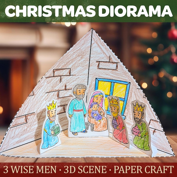 Christmas Diorama - Etsy