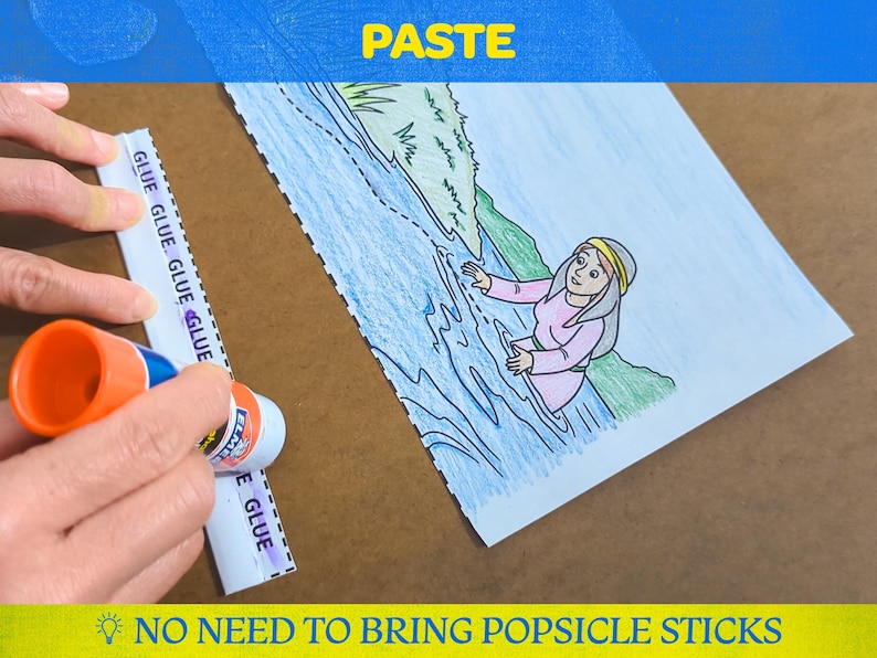 Baby Moses Exodus Bible Craft Kit for Kids | Basket on the Nile ...