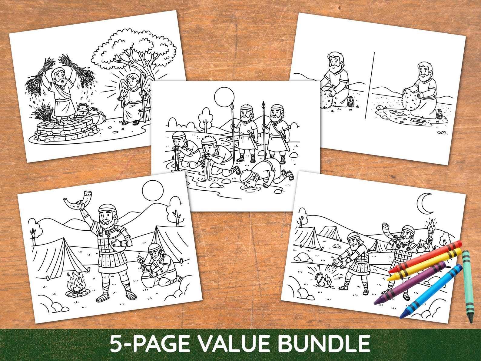 Gideon Kids Bible Lesson: Teach Faith & Courage | Judges Sunday School ...