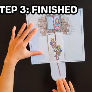 Rahab & the Spies Rope Craft | Kids Sunday School Bible Class and ...