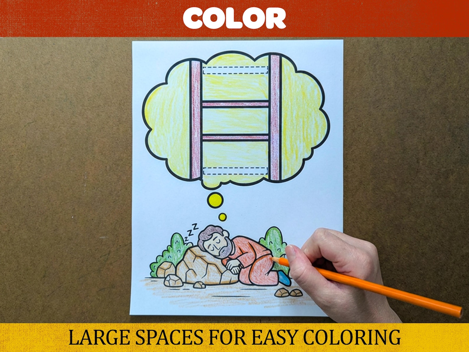 Jacobs Ladder Craft Kit for Kids | Fun & Easy Genesis Bible Lesson ...