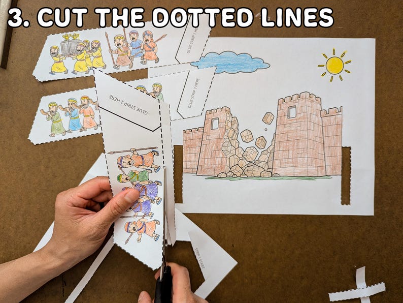 Walls of Jericho Craft Kit | Joshua Sunday School Bible Lesson ...