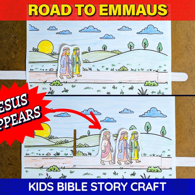 Kids Jesus Easter Craft - Etsy