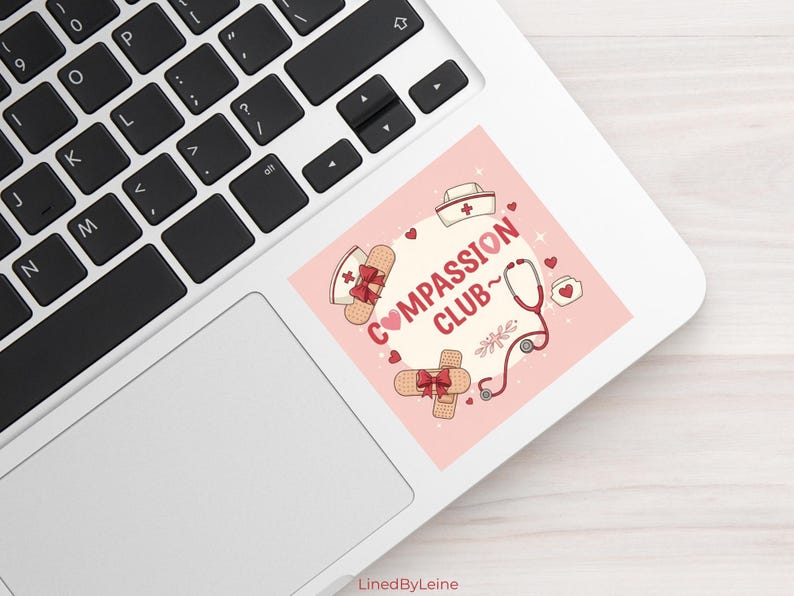 Compassion Club PNG Christian Coquette Nurse Design | Trendy Faith ...