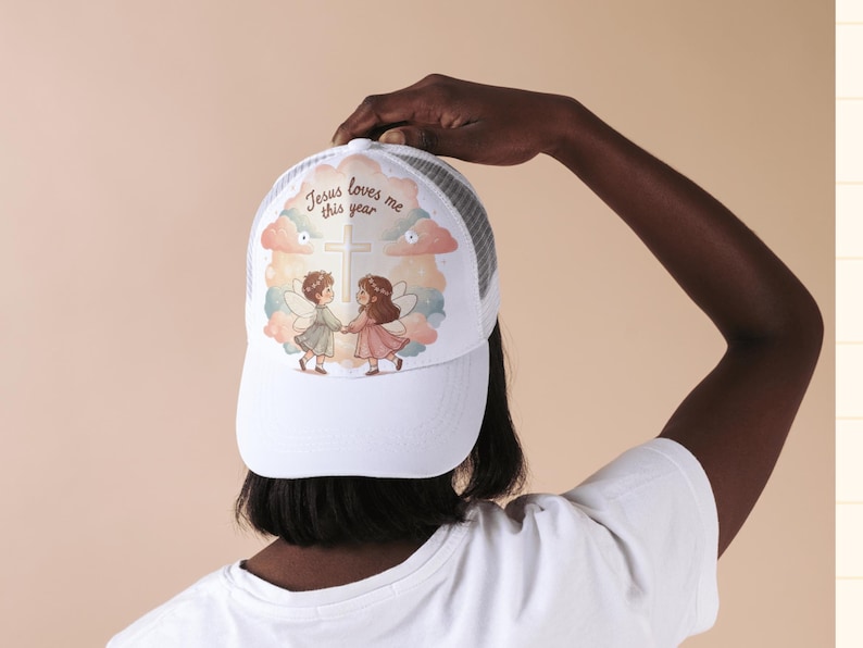 Christian New Year 2026 PNG | Jesus Loves Me Fairy-core Design (digital ...