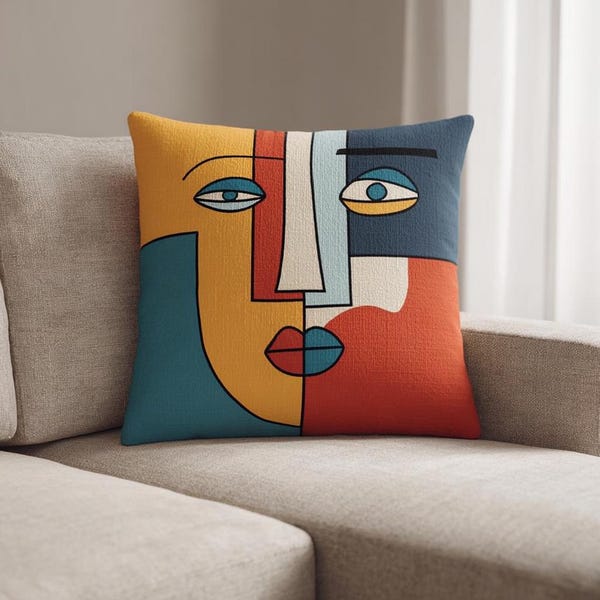 Picasso Pillow - Etsy Australia