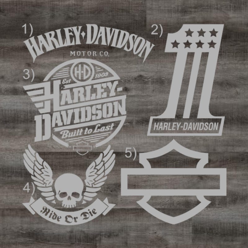 Harley Davidson Emblems - Etsy