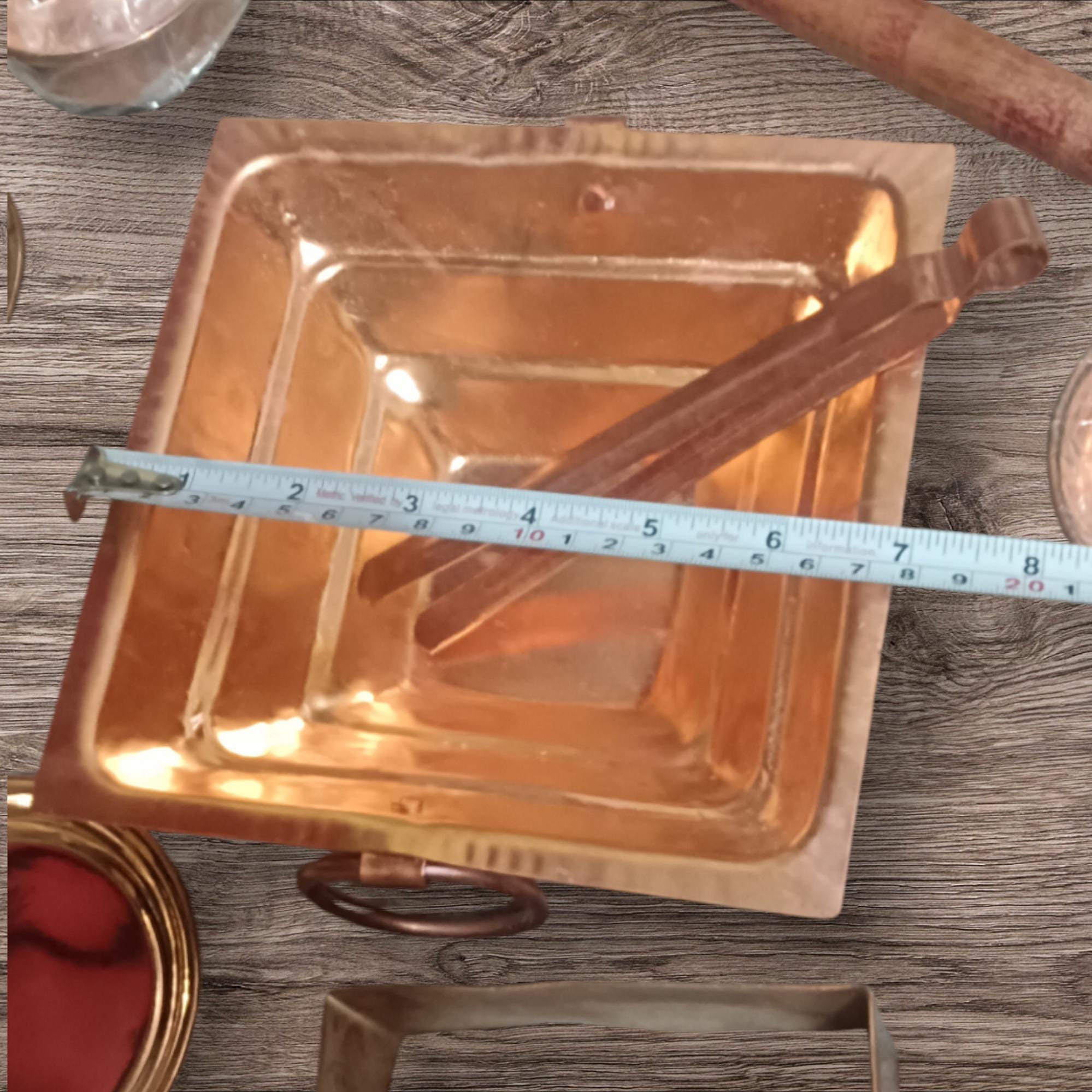 Pure Copper Agnihotra Havan Kund Set Vedic Yagna Fire Pit for Puja ...
