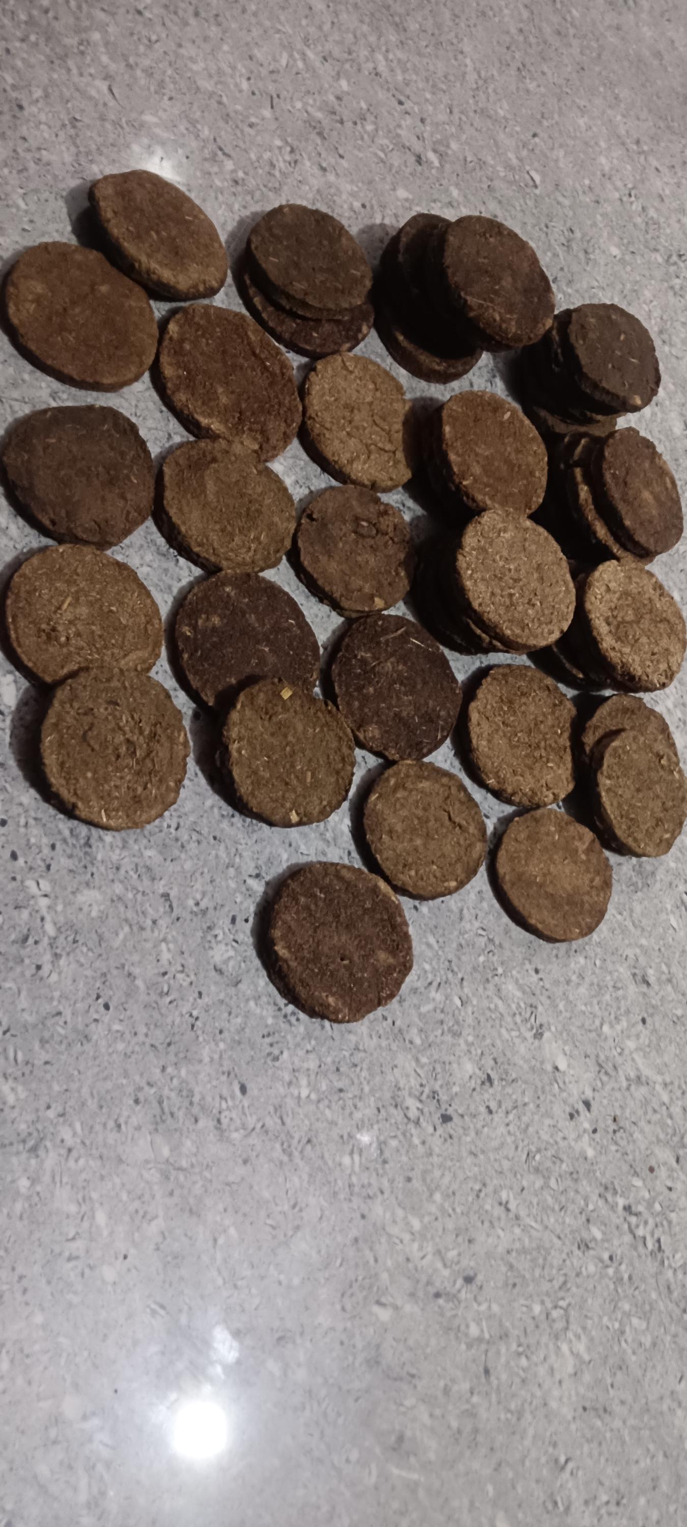 Handmade Cow Dung Cake | Dried Gobar Upala for Havan, Puja Agnihotra ...
