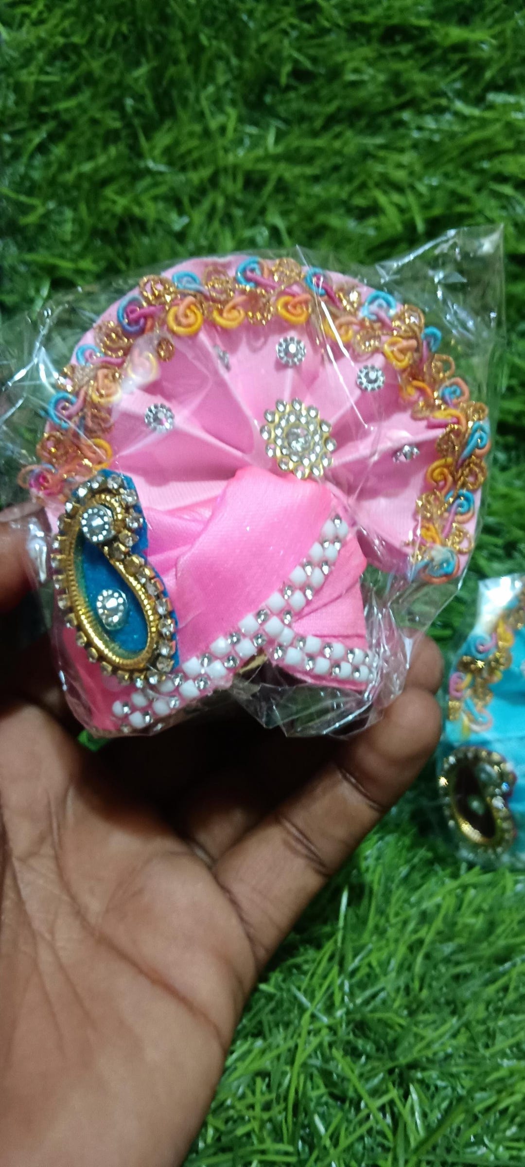 Set of 5 Laddu Gopal Ji Mukut | Krishna Crown for Bal Gopal |designer ...