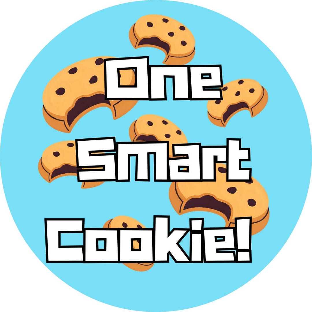 One Smart Cookie Sticker - Etsy