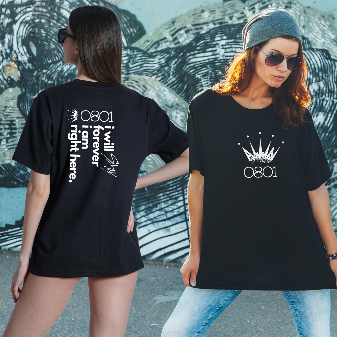 Stray Kids 0801 STZ KARMA Stay Typography Lyric Shirt – Kpop Fanclub ...
