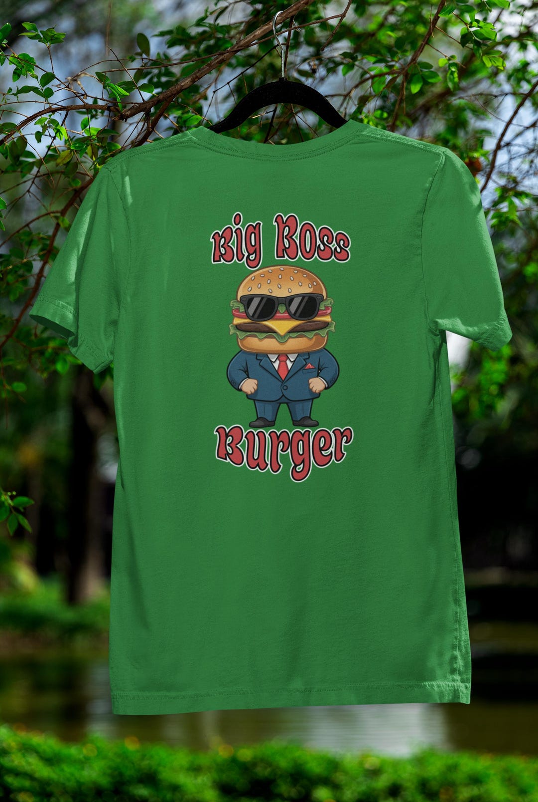 Big Boss Burger Tee – the Head Honcho of Burger Style - Etsy