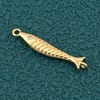 Vintage Style ARTICULATED MOVEABLE FISH Good Luck Charm Pendant for ...