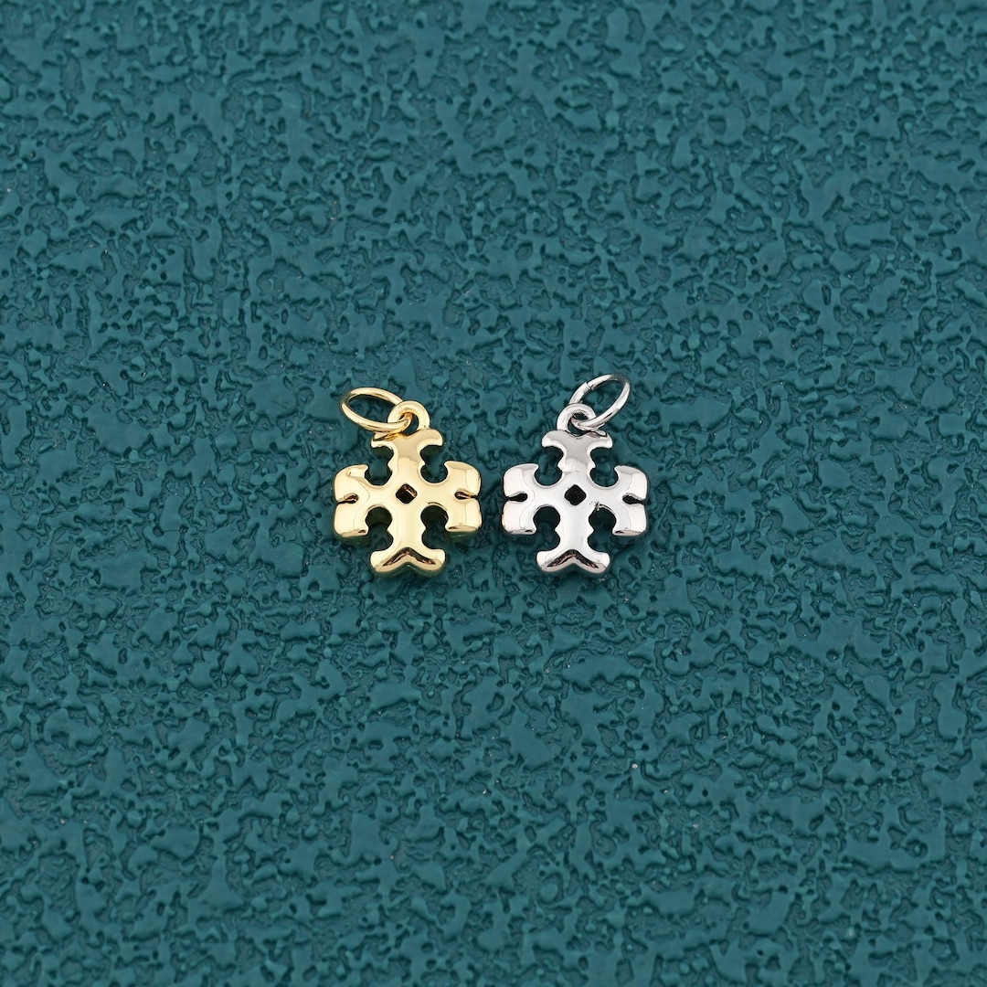 Minimalist Smooth Cross Pendant in 18K Gold Filled Style for Religious ...