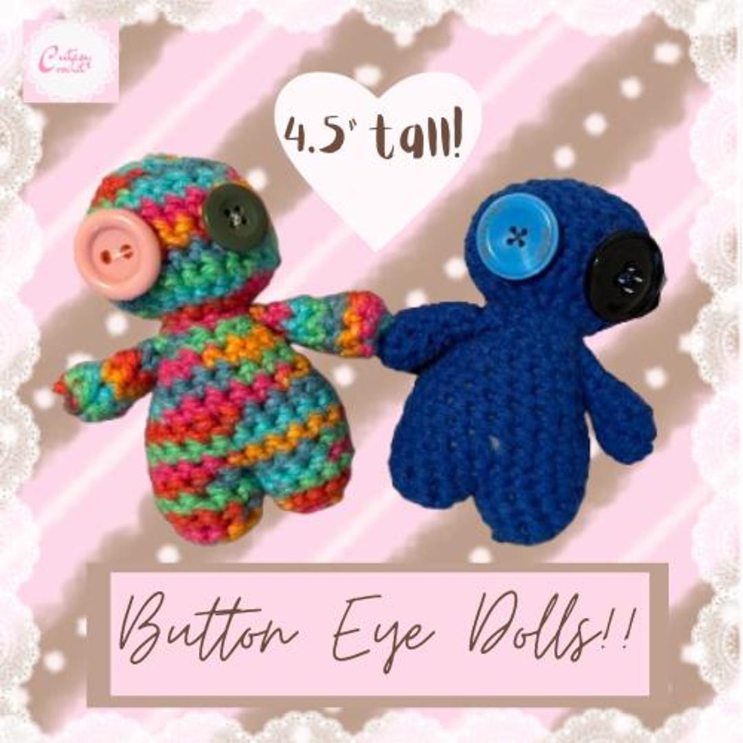 Button Eye Dolls! - Etsy