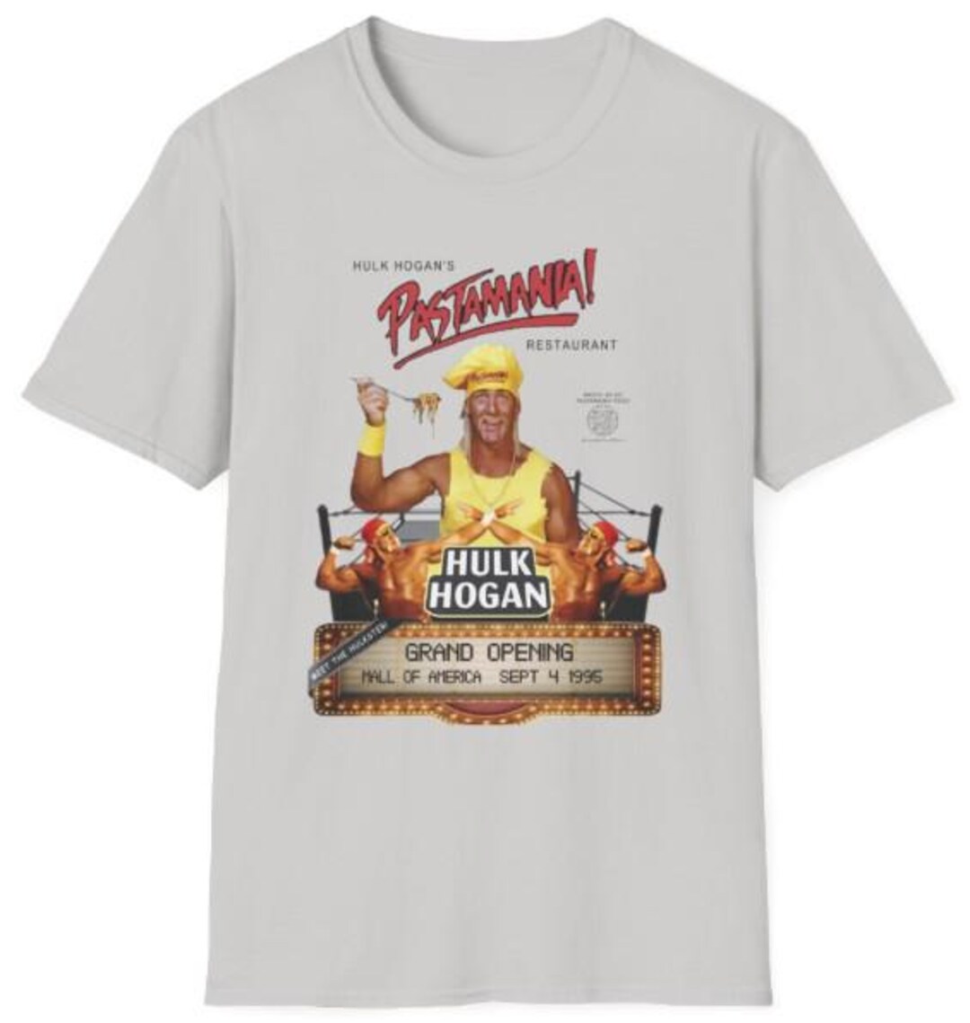 Hulk Hogan T-shirt, Crazybuttrue, Hulk Hogan, Pastamania - Etsy