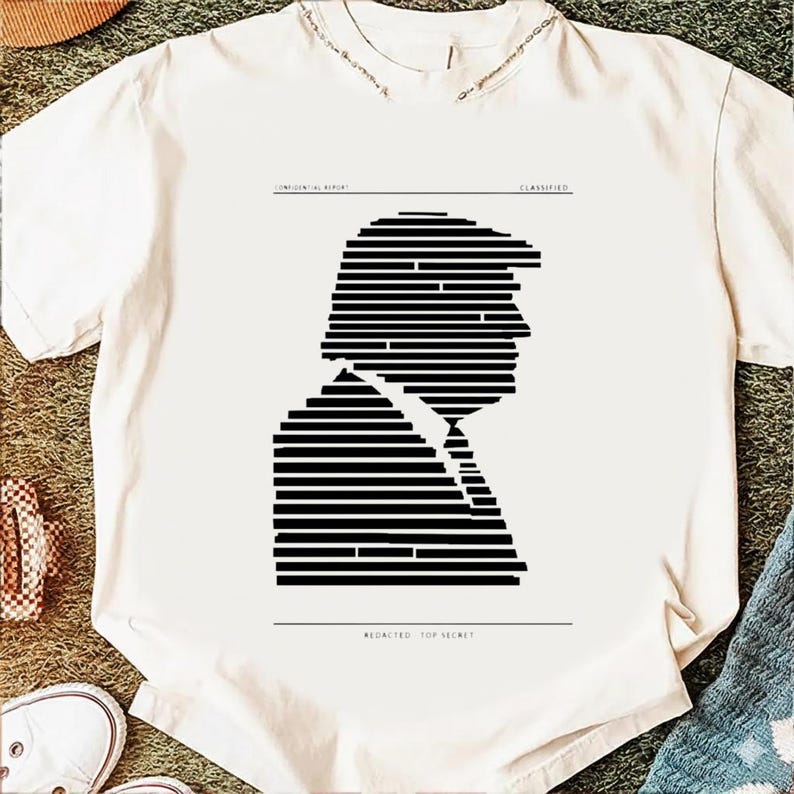 Redacted Trump Silhouette PNG – Secret Agent Design (digital Download ...