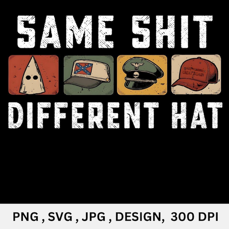 Same Shit Different Hat Tshirt - Etsy